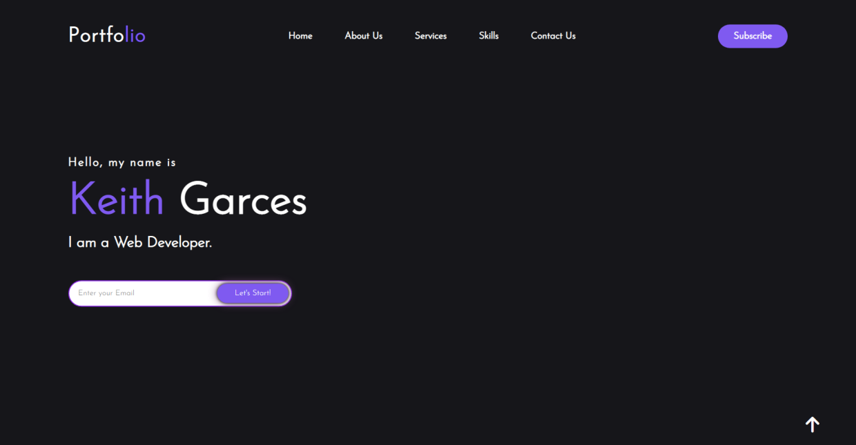 Personal Portfolio Page - freecodecamp